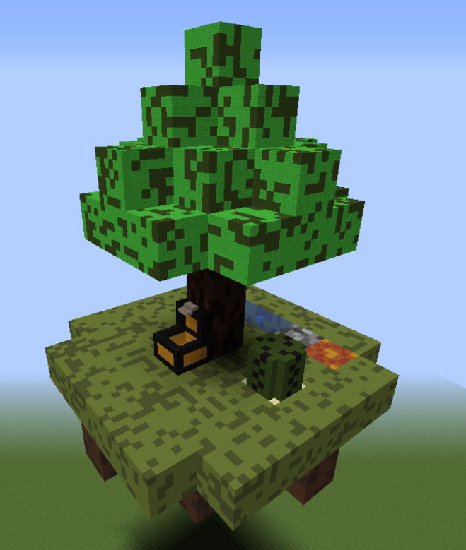 Skyblock Spawn Minecraft Project
