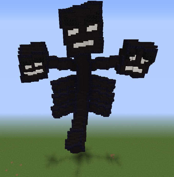 floating wither Minecraft Map