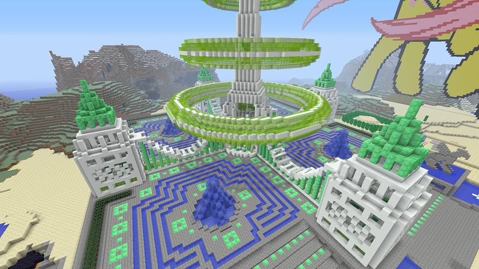 survival tower Minecraft Map