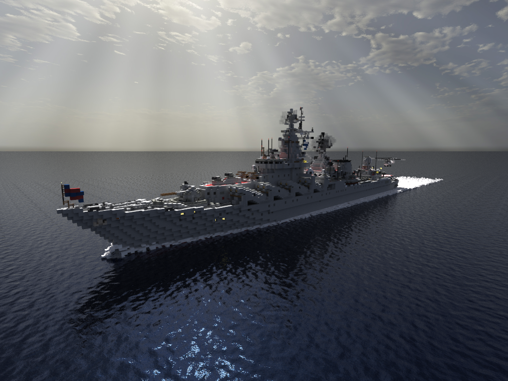 Slava-class cruiser (Project 1164 Atlant) Minecraft Map