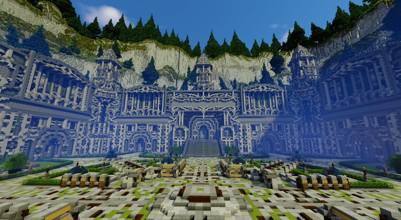 [Spawn / Hub] White is the New Gold Minecraft Map