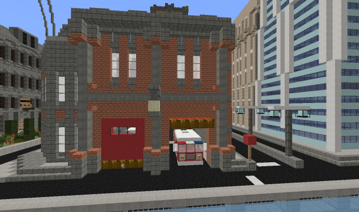 A Small City Minecraft Map