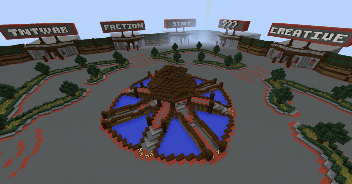 Minecraft Hub Minecraft Map