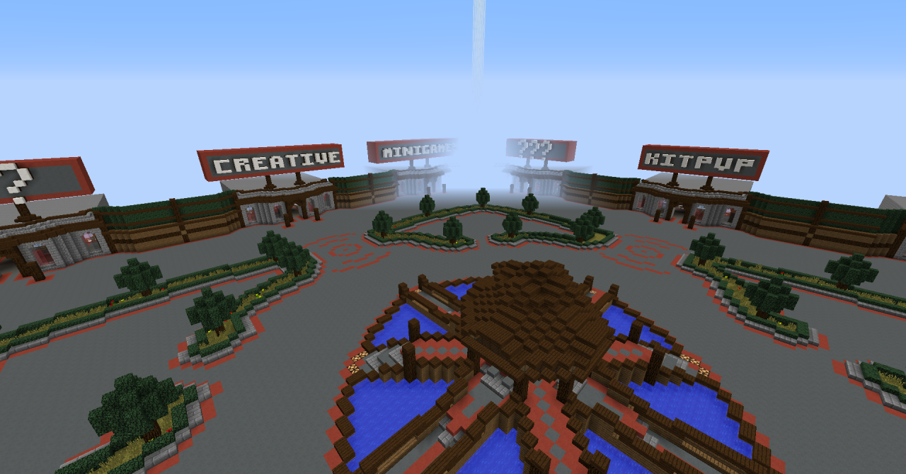 Minecraft Hub Minecraft Map