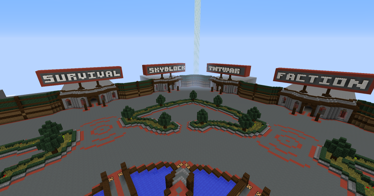 Minecraft Hub Minecraft Map