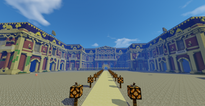 Royal Palace based on Versailles Minecraft Map