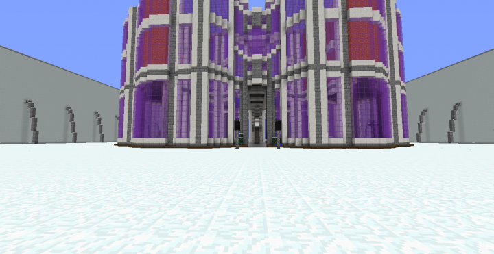 Snow Build (Server Spawn, Server Build, Server Warps) Minecraft Map