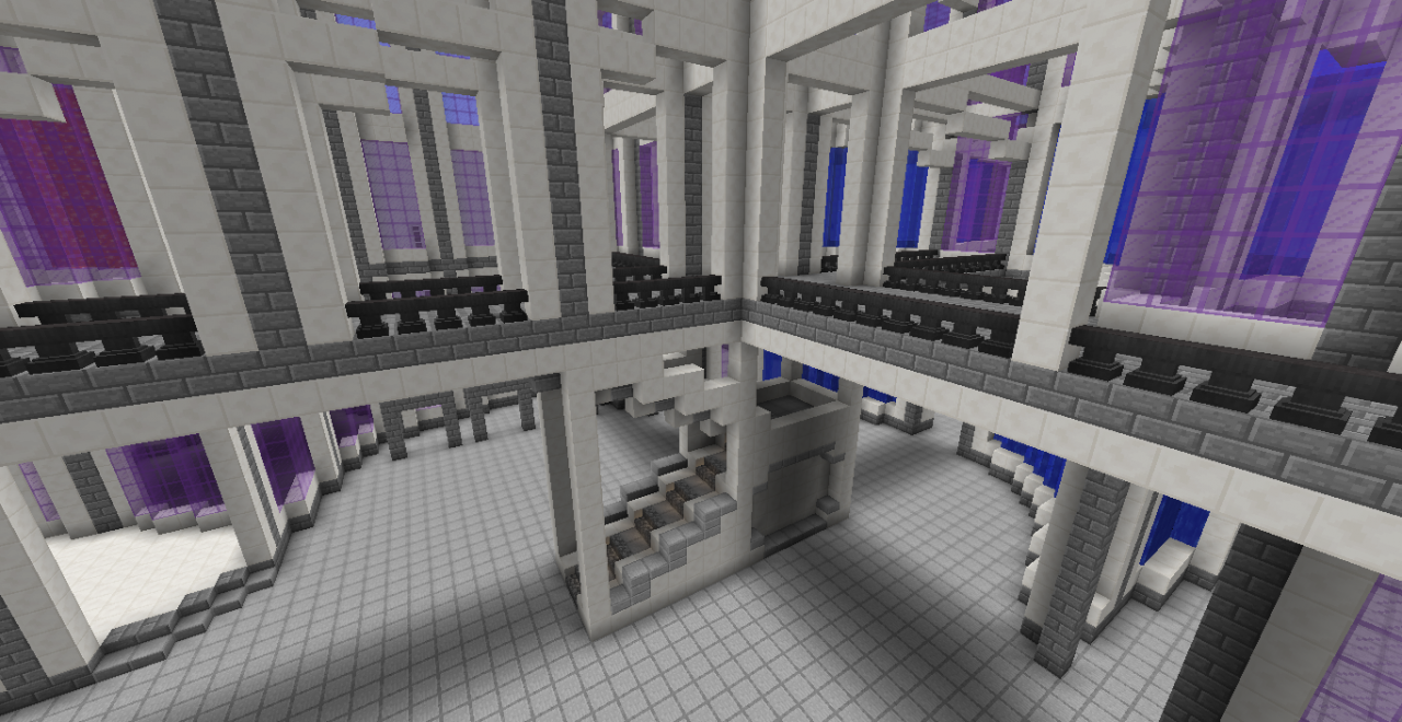Snow Build (Server Spawn, Server Build, Server Warps) Minecraft Map