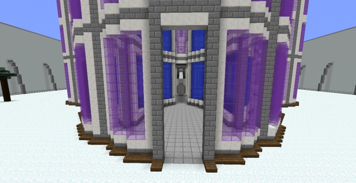 Snow Build (Server Spawn, Server Build, Server Warps) Minecraft Map