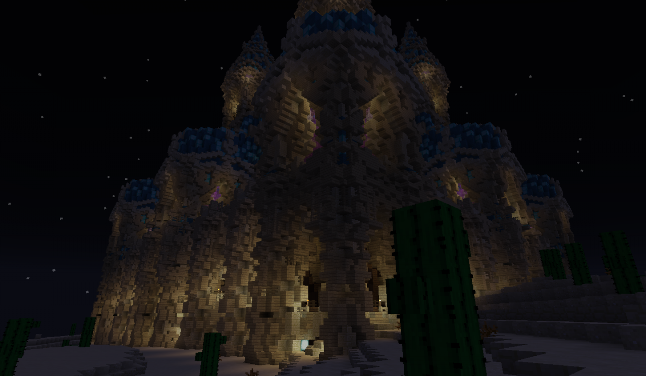 desert castle Minecraft Map