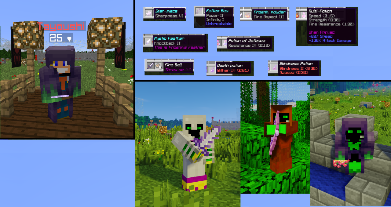 Two Castles [PvP] WIZARD class! Unusual Weapons! Turbo BOOST [PL/ENG ...