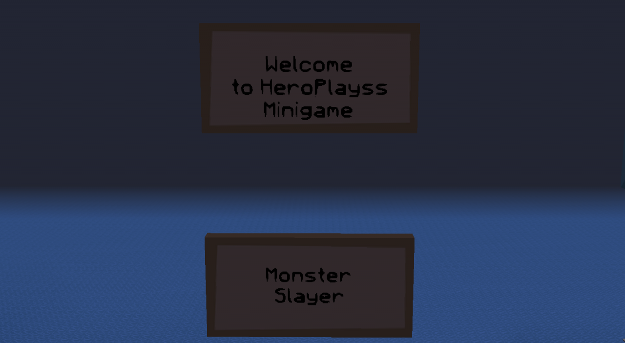 Monster Slayer Minecraft Map
