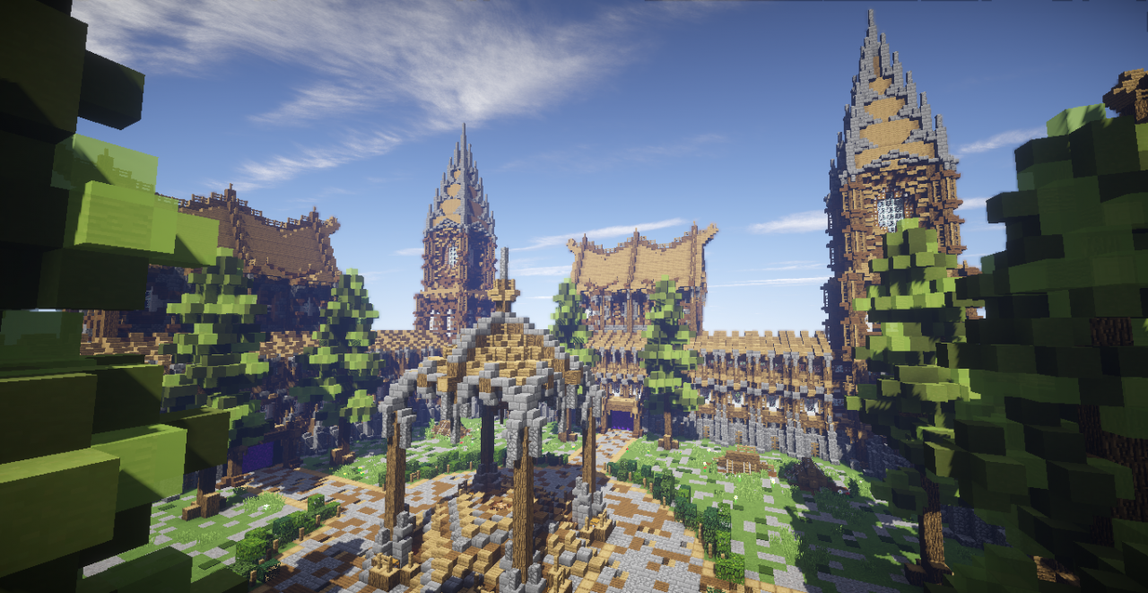 -MEDIENTAL- Medieval Hub Minecraft Map