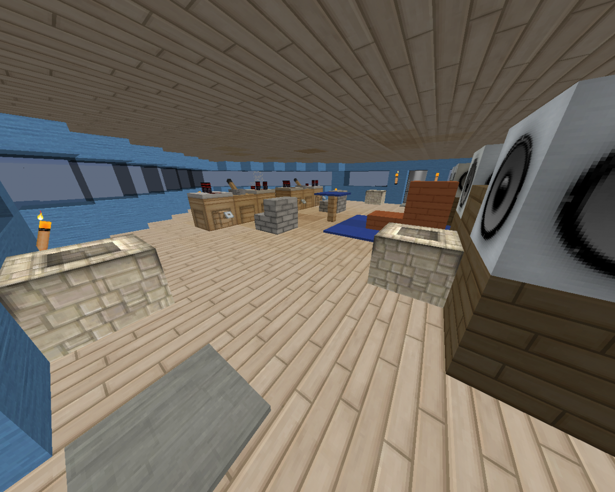 DDG II guided missile destroyer Minecraft Map