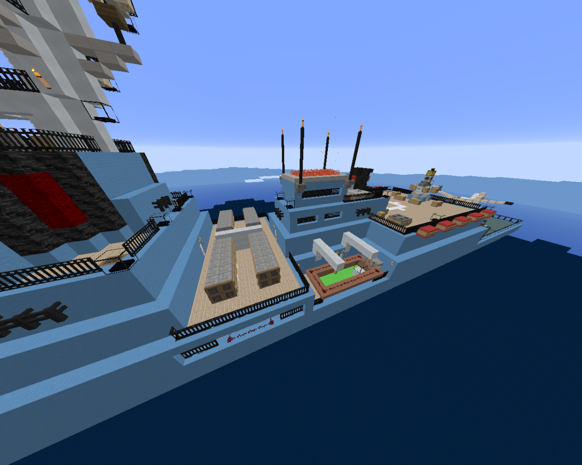 FFG guided missile frigates Minecraft Map