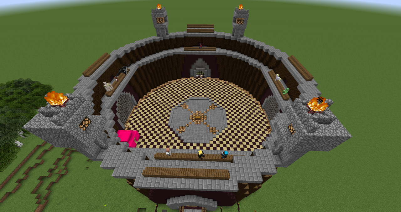 Popularmmo's Arena Minecraft Map