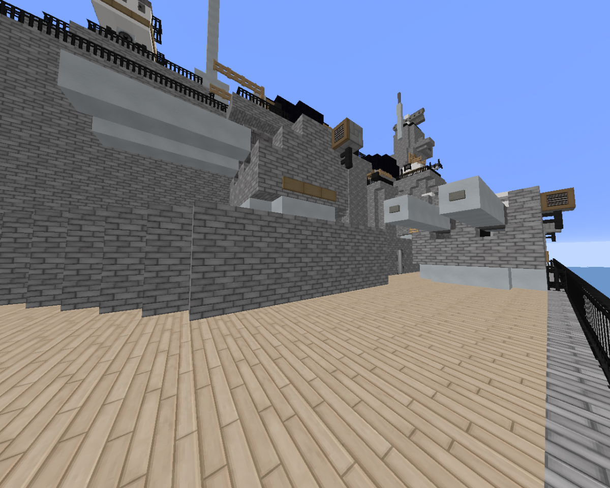 BB battleship Minecraft Map