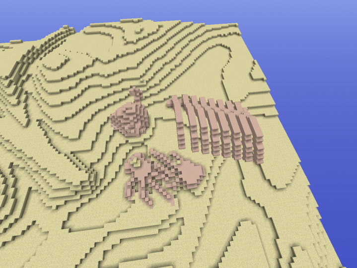 Ancient Whale Skeleton Minecraft Map