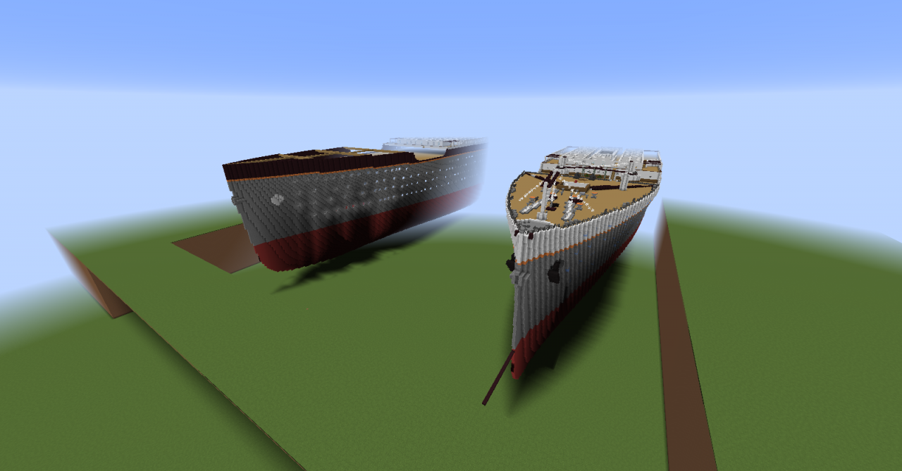Minecraft Titanic Schematic Rms Titanic 100 Years Under The