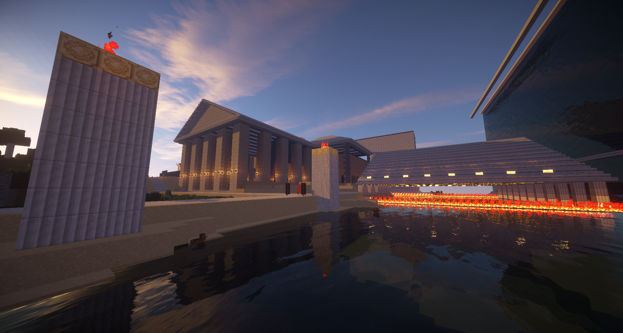 Roman/Greek Empire Minecraft Map