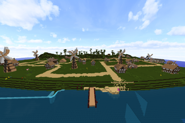 FOOSHA VILLAGE Minecraft Project