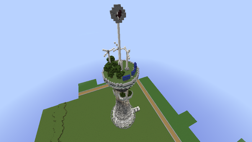 Futuristic Tower Minecraft Map