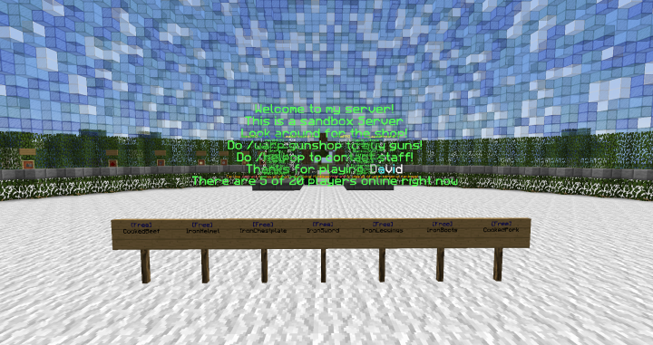 Melon Sandbox Minecraft Server