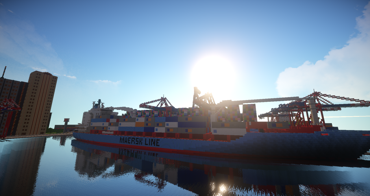 NA Hafen-Werft von Sirius Gaming Minecraft Map