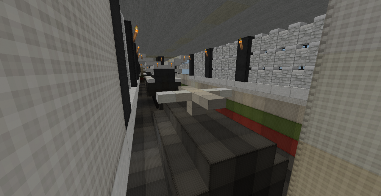 Minecraft diesel locomotive Ritchie Valens class + passenger train ...