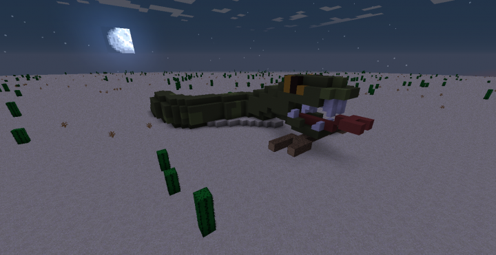 Giant Snake Minecraft Map