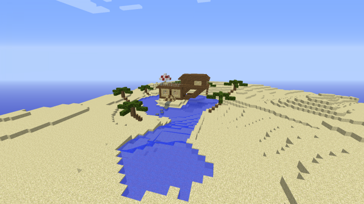 Nice Oasis Minecraft Map
