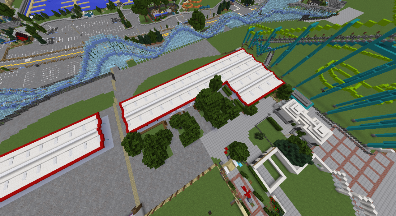 Cedar Point (WIP) Minecraft Map