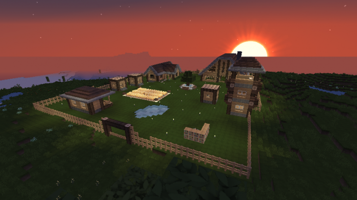 Medieval Village Survival Map Download Minecraft Map