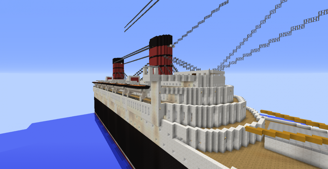 R.M.S. Queen Mary Minecraft Map