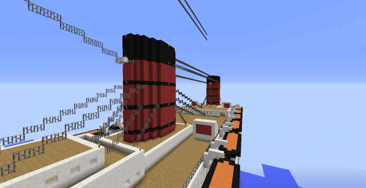R.M.S. Queen Mary Minecraft Map