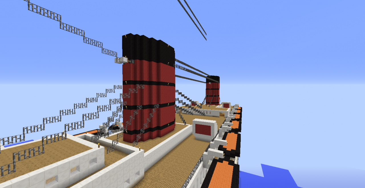 R.M.S. Queen Mary Minecraft Map