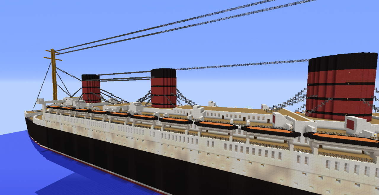 R.M.S. Queen Mary Minecraft Map