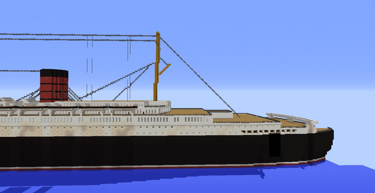 R.M.S. Queen Mary Minecraft Map