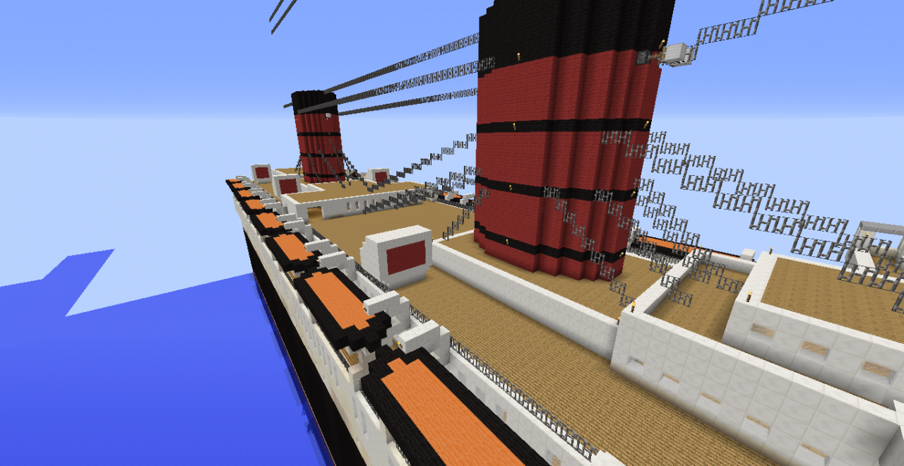 R.M.S. Queen Mary Minecraft Map