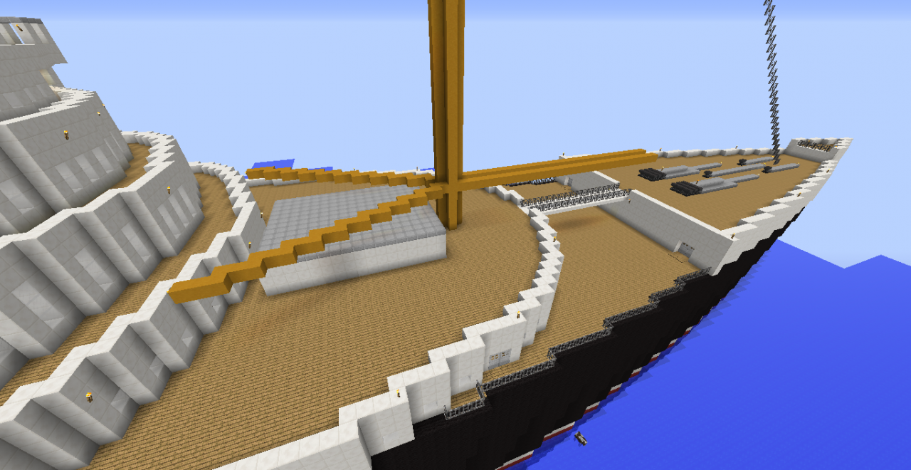 R.M.S. Queen Mary Minecraft Map