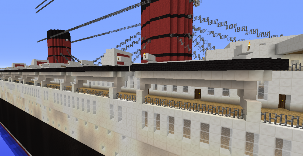 R.M.S. Queen Mary Minecraft Map