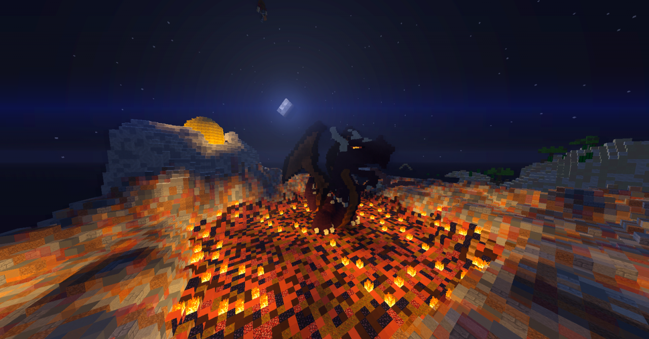 THE DRAGON Minecraft Map
