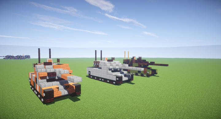 Leopard 2 Main Battle Tank Minecraft Map