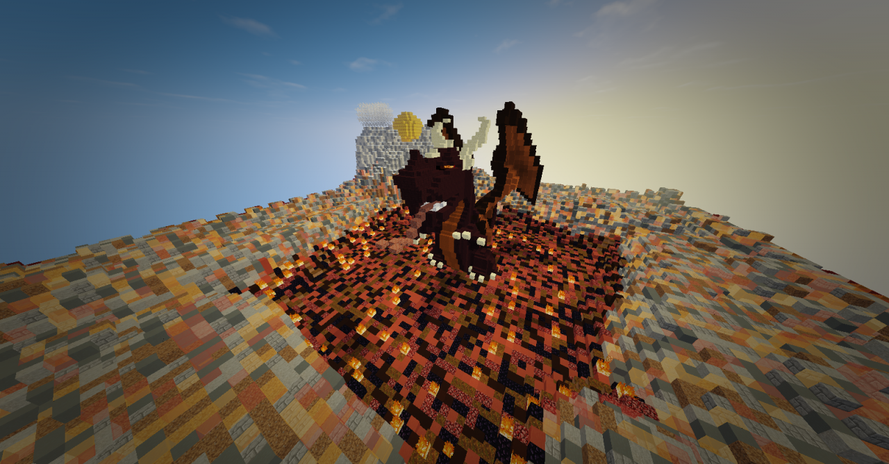 THE DRAGON Minecraft Map