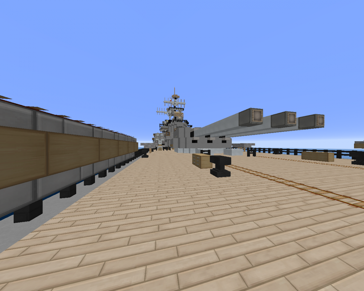CA heavy cruiser Minecraft Map