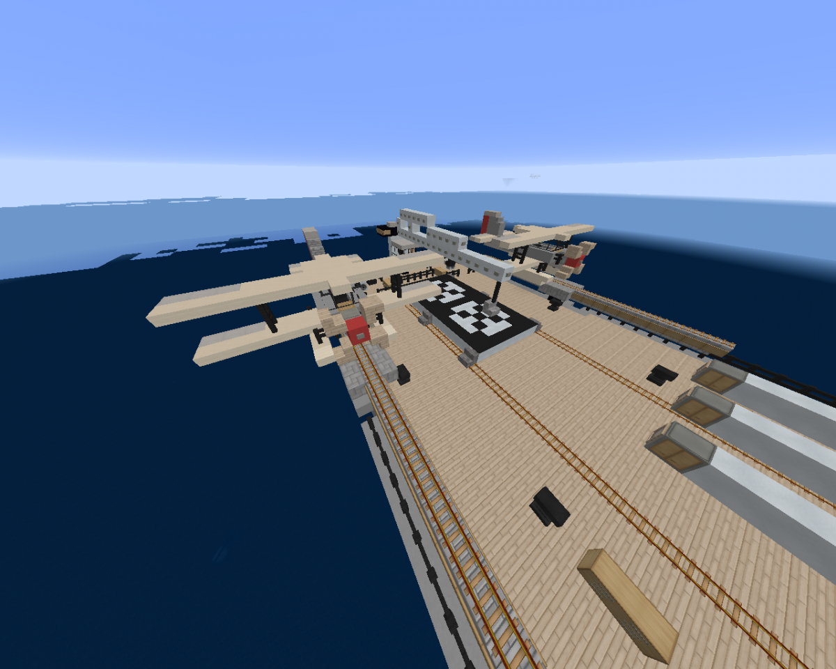 CA heavy cruiser Minecraft Map