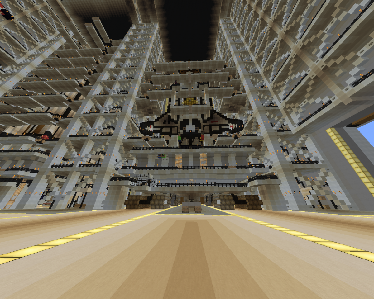 SPACE CENTER - Hall VAB (Vehicle Assembly Building) Part 1 Minecraft Map
