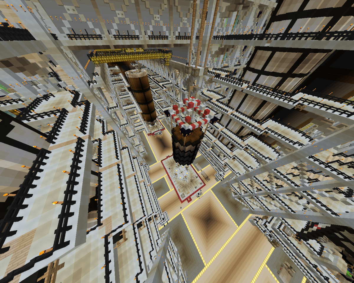 SPACE CENTER - Hall VAB (Vehicle Assembly Building) Part 1 Minecraft Map