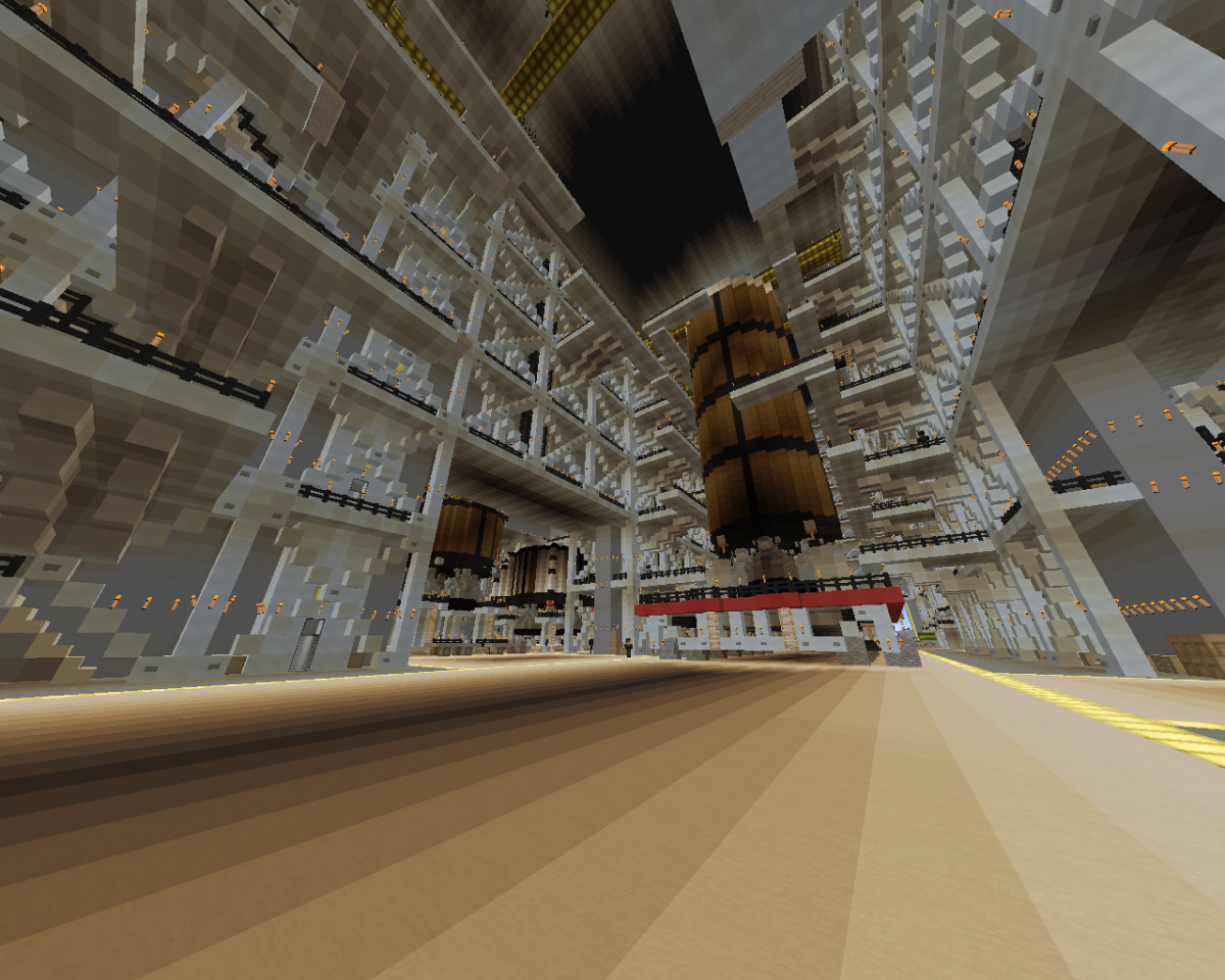 SPACE CENTER - Hall VAB (Vehicle Assembly Building) Part 2 Minecraft Map