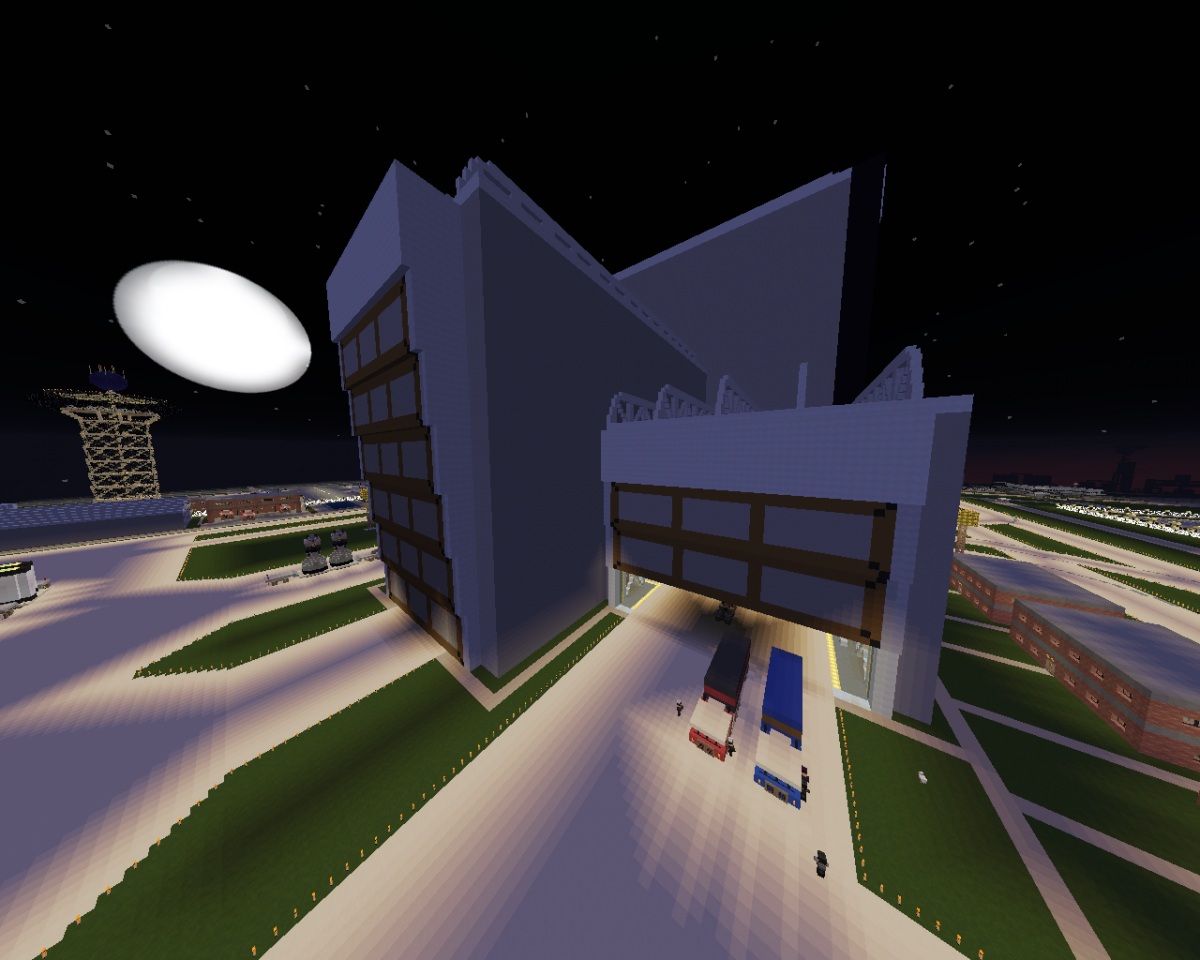 SPACE CENTER - Hall VAB (Vehicle Assembly Building) Part 2 Minecraft Map